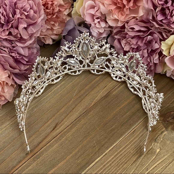 Accessories | Ice Princess Crystal Bridal Tiara Crown | Poshmark